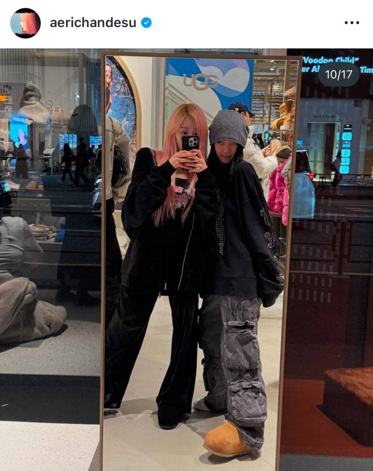 [aespaジゼル・ニンニン][東京]UGG® Tokyo Flagship - oshito